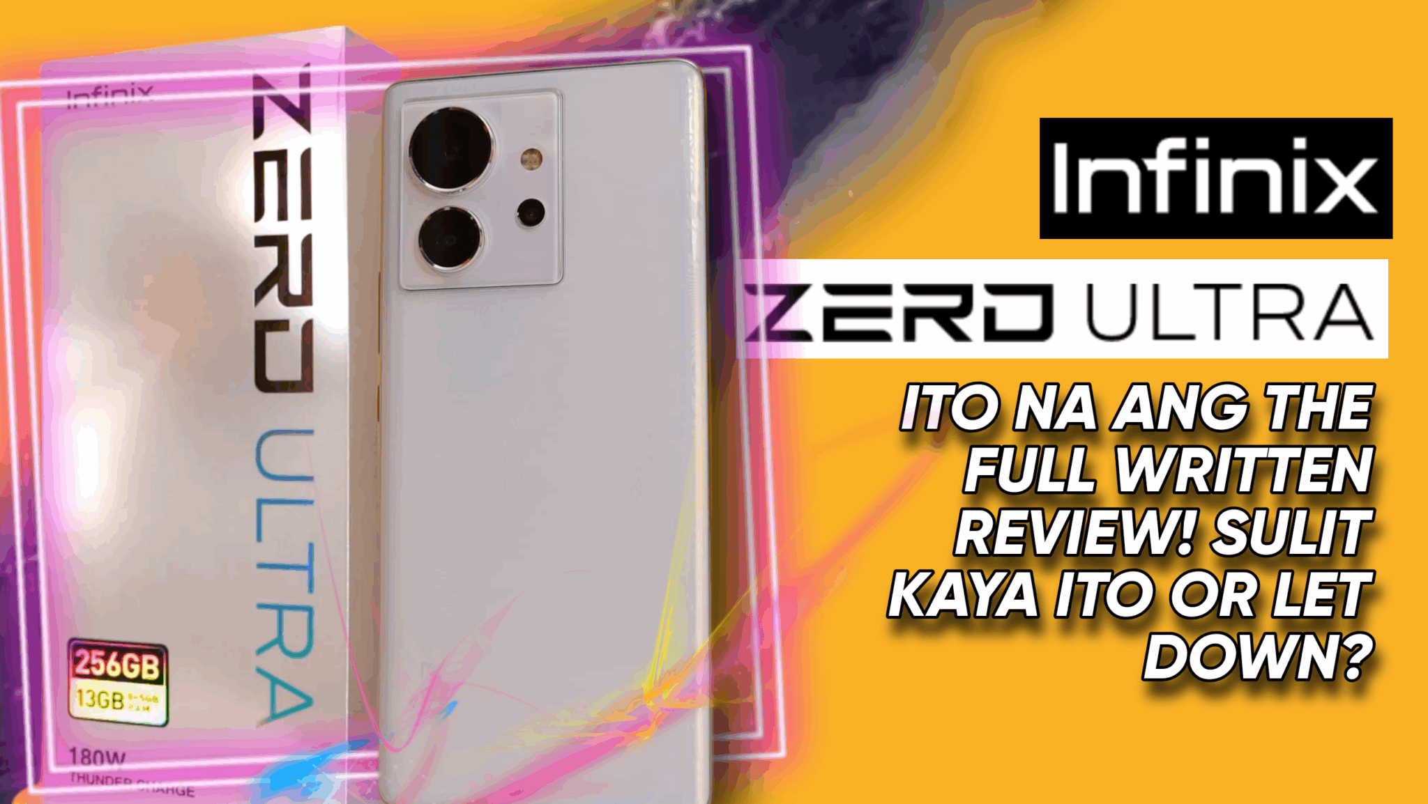 Infinix Zero Ultra 5G: finally, the review - Unbox Diaries