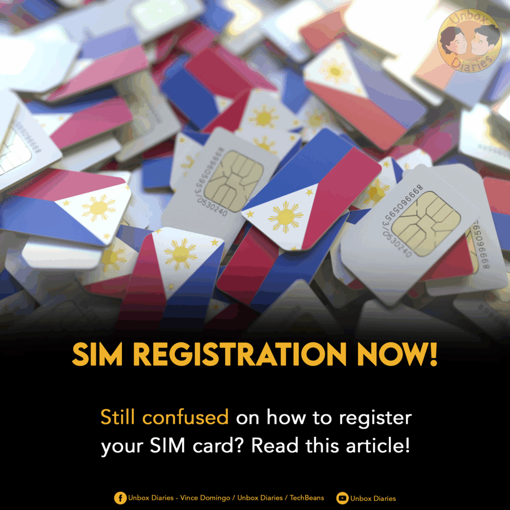 How to register your SIM card numbers in the Philippines - Unbox Diaries