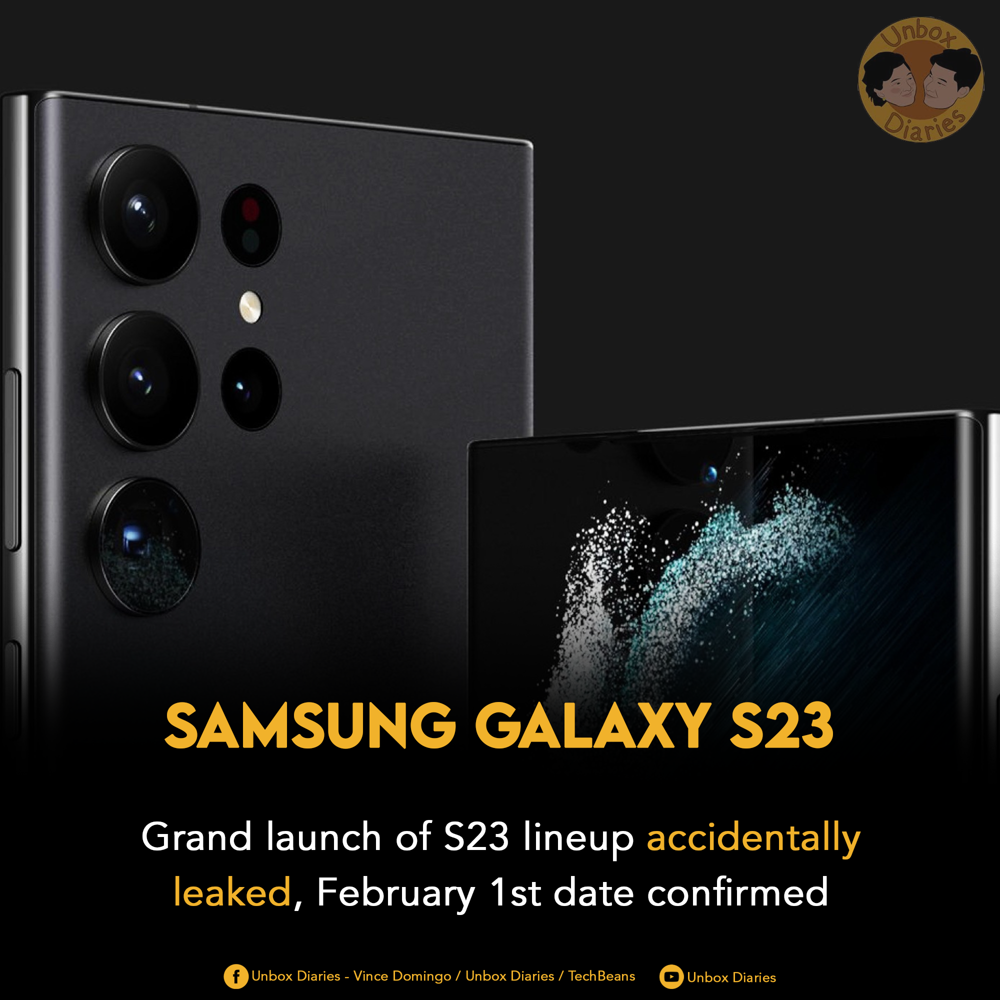Samsung mistakenly leaked the S23 launch date - Unbox Diaries