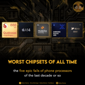 The worst phone chipset fails in the last fifteen years - Unbox Diaries