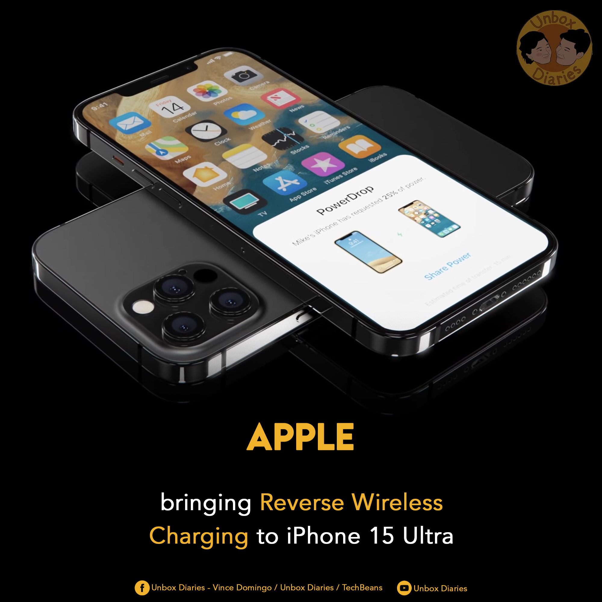 Apple to adapt reverse wireless charging on upcoming models - Unbox Diaries