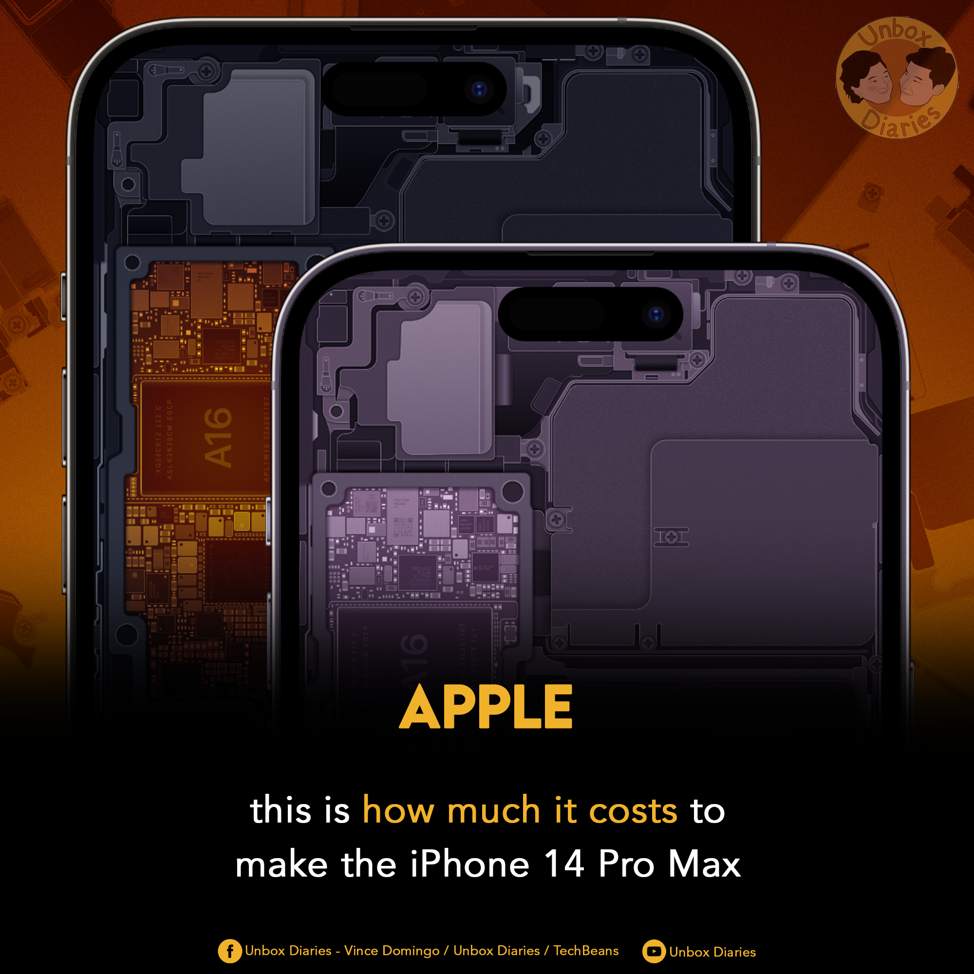 So this is how much Apple spends to make the iPhone 14 Pro Max - Unbox ...