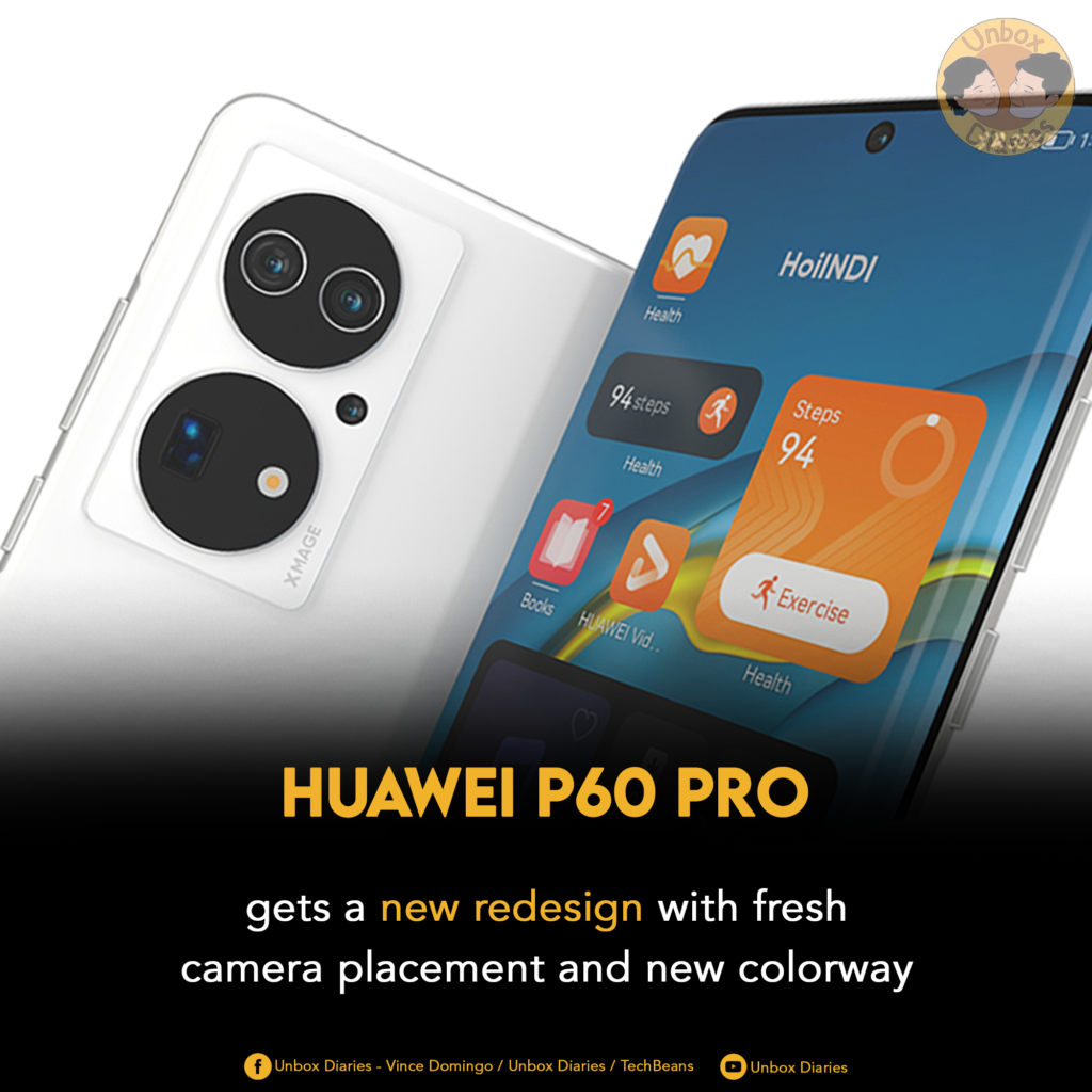 See: Renders for Huawei P60 Pro with a redesigned look surfaced - Unbox ...