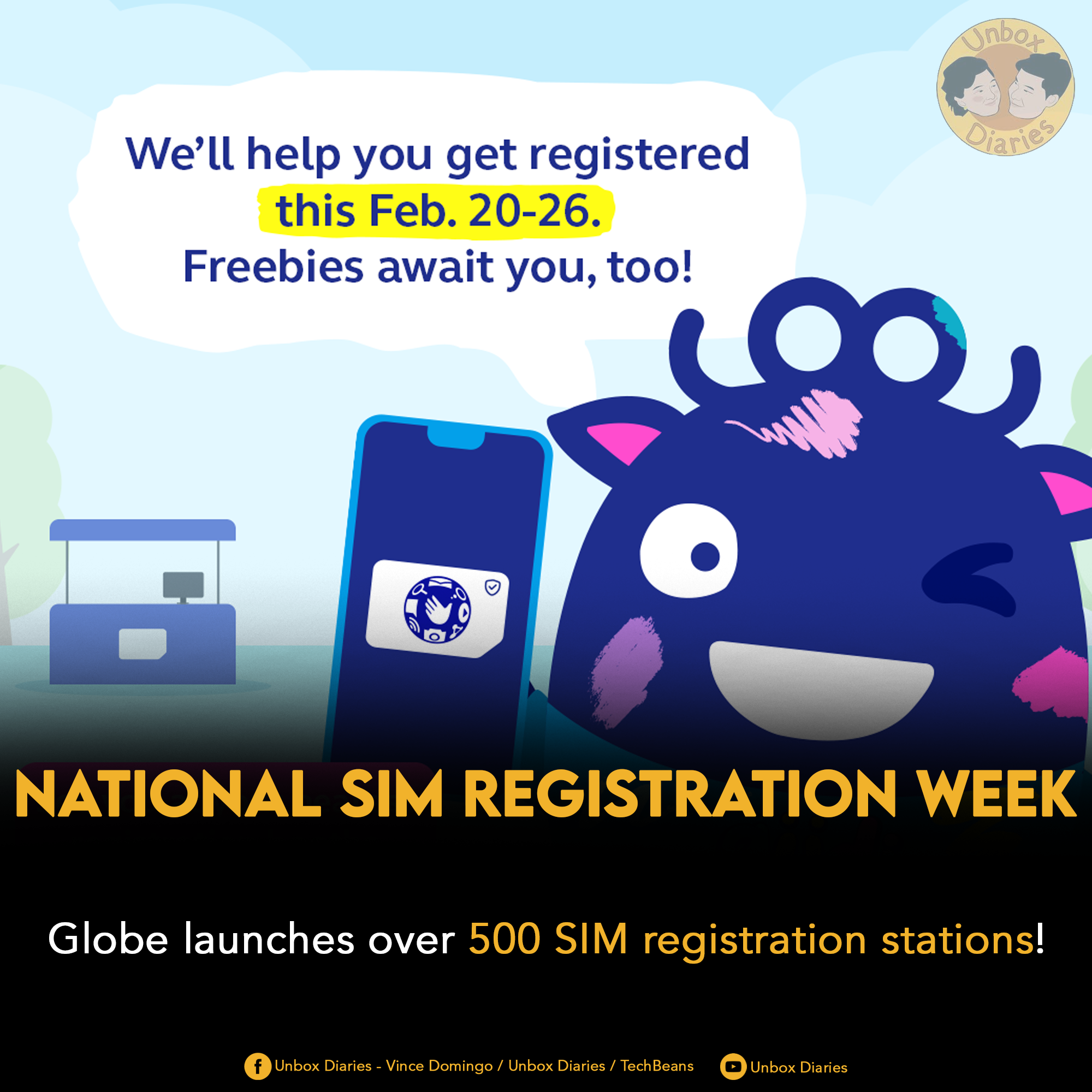 Globe launches National SIM Registration Week