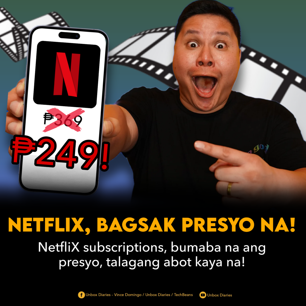 Netflix reduces the cost of its subscriptions in PH - Unbox Diaries