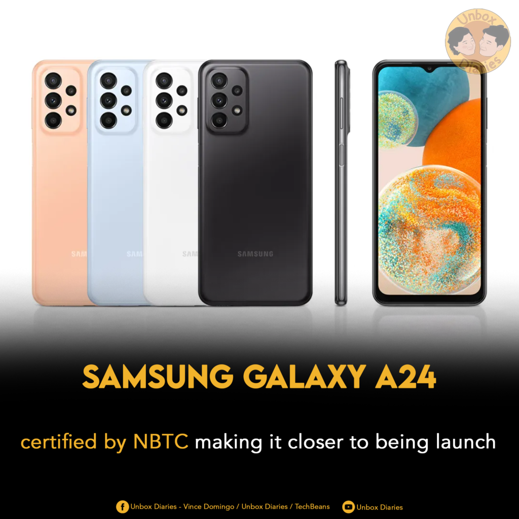 Samsung Galaxy A24 gets NBTC certified - Unbox Diaries