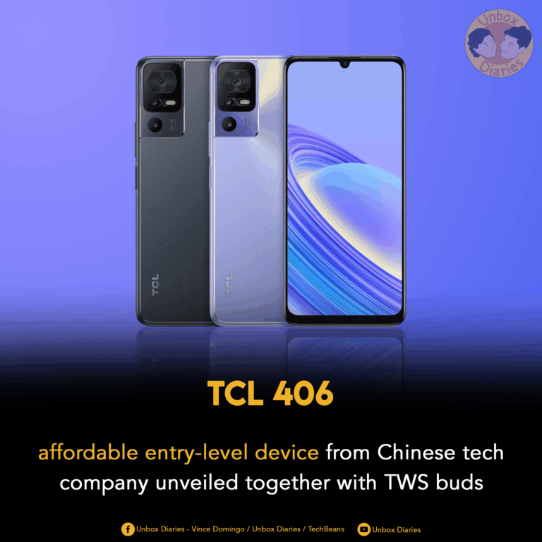TCL 406 and TWS buds unveiled - Unbox Diaries