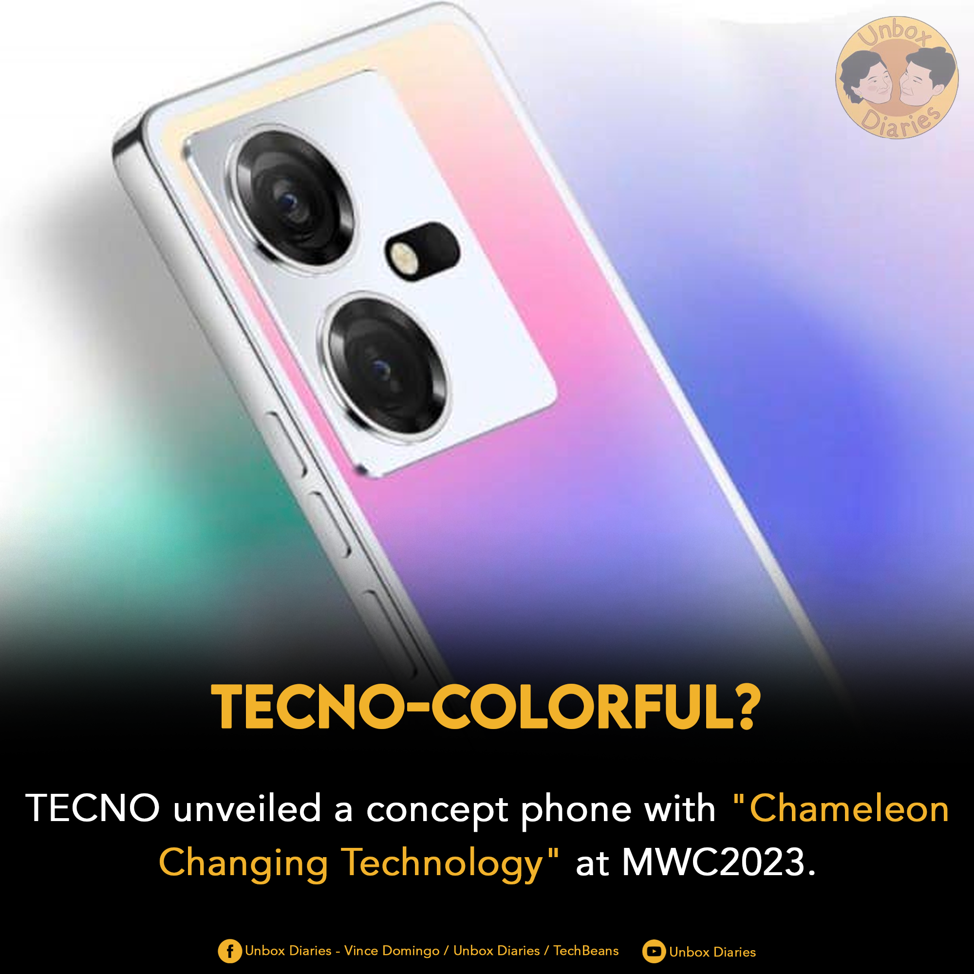 A new TECNO concept phone was unveiled at MWC 2023 - Unbox Diaries