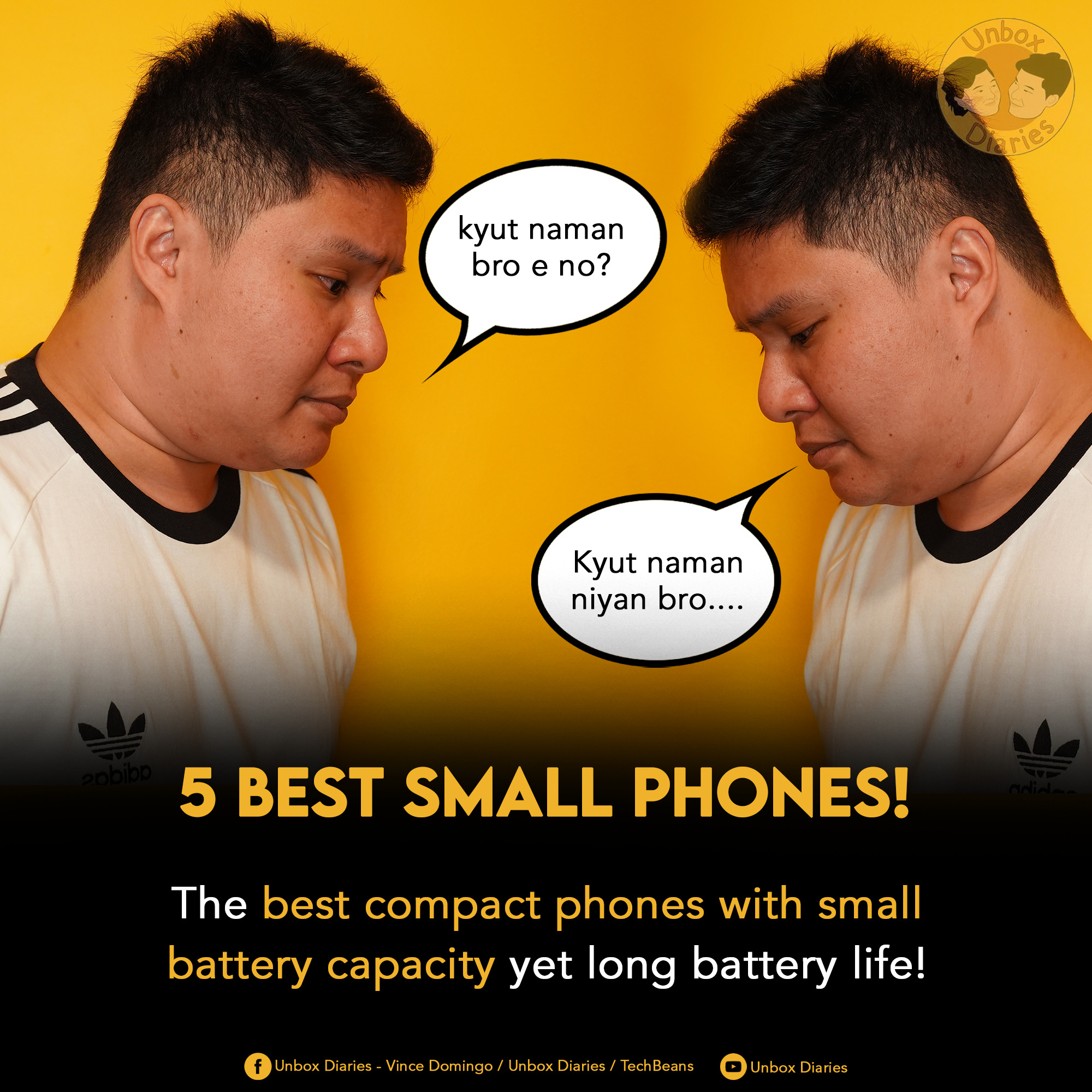 The best smartphones with small battery capacity - Unbox Diaries