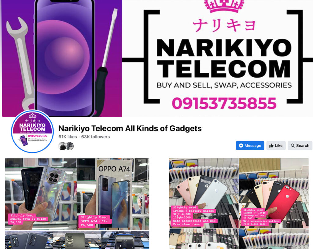 Cheap iPhones and Android phones from Baguio!