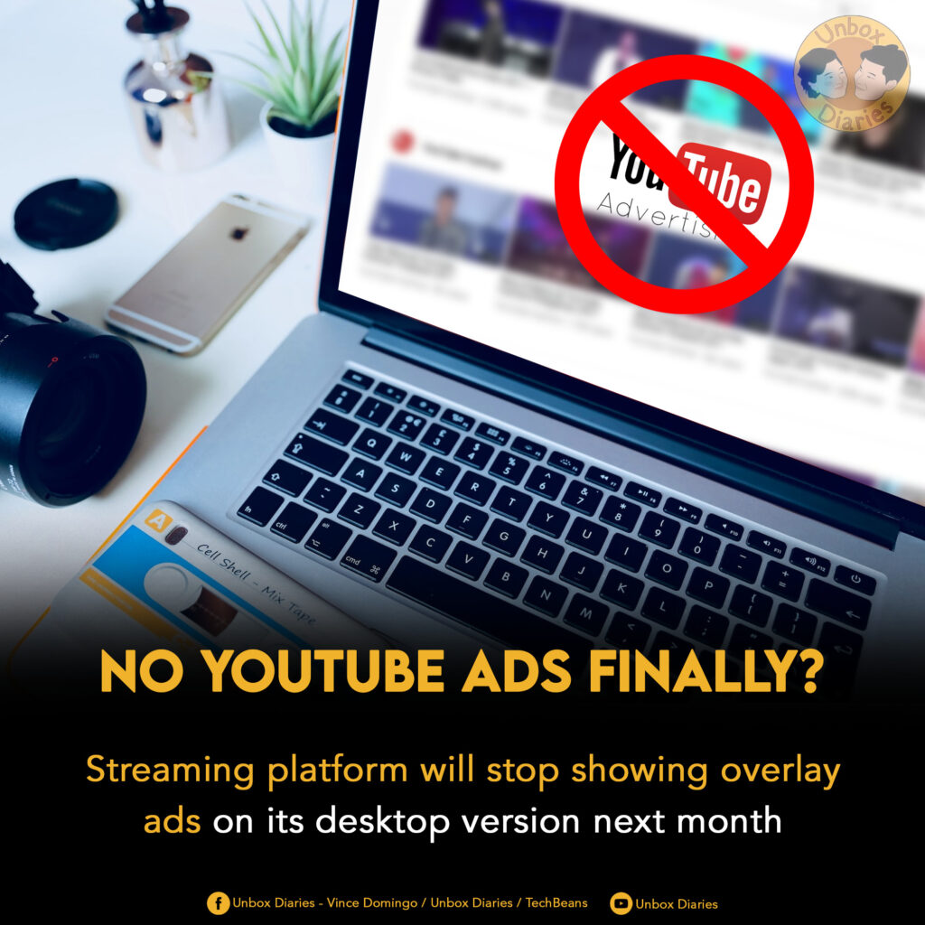 YouTube will stop showing overlay ads on desktop next month