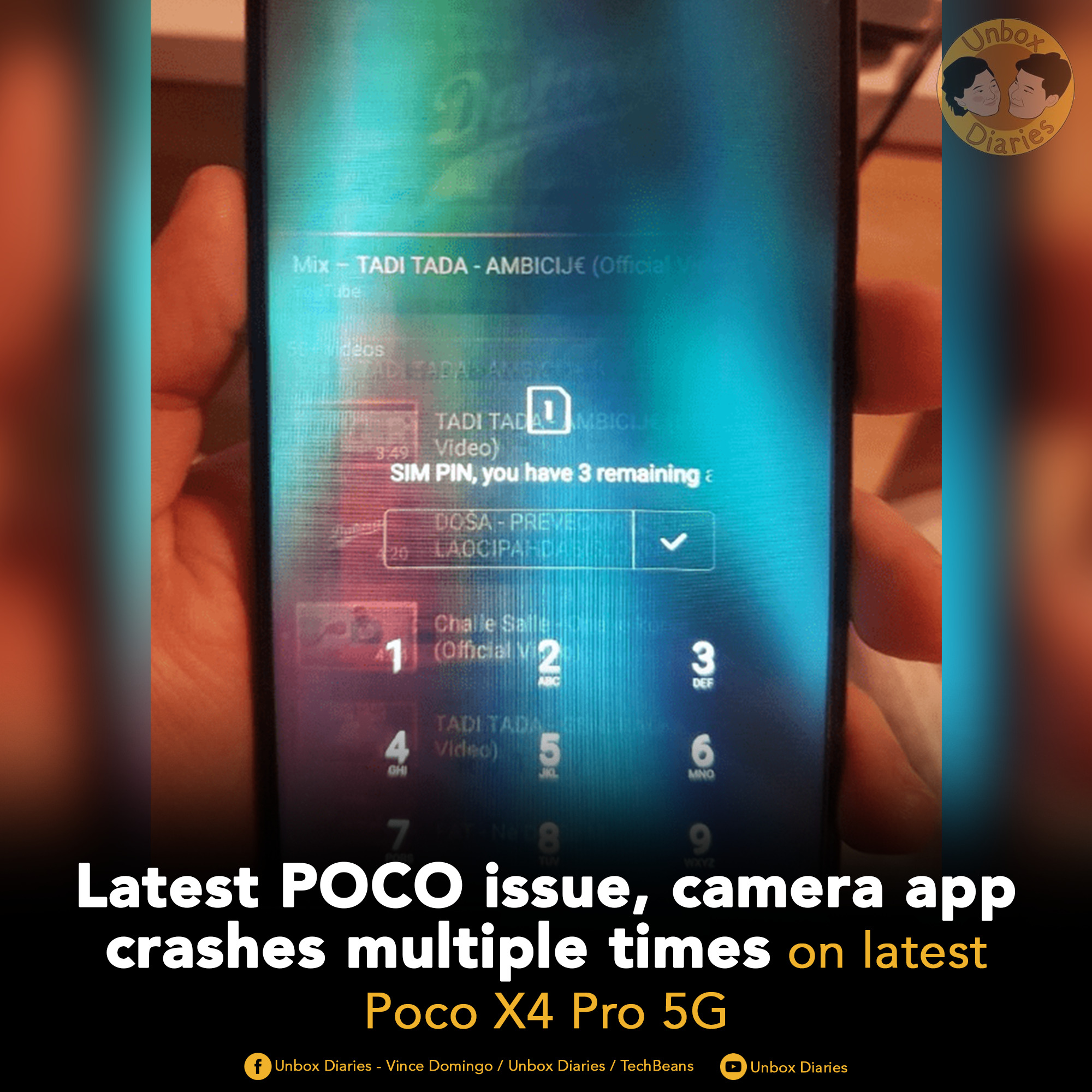 POCO X4 Pro 5G camera app crashes - Unbox Diaries