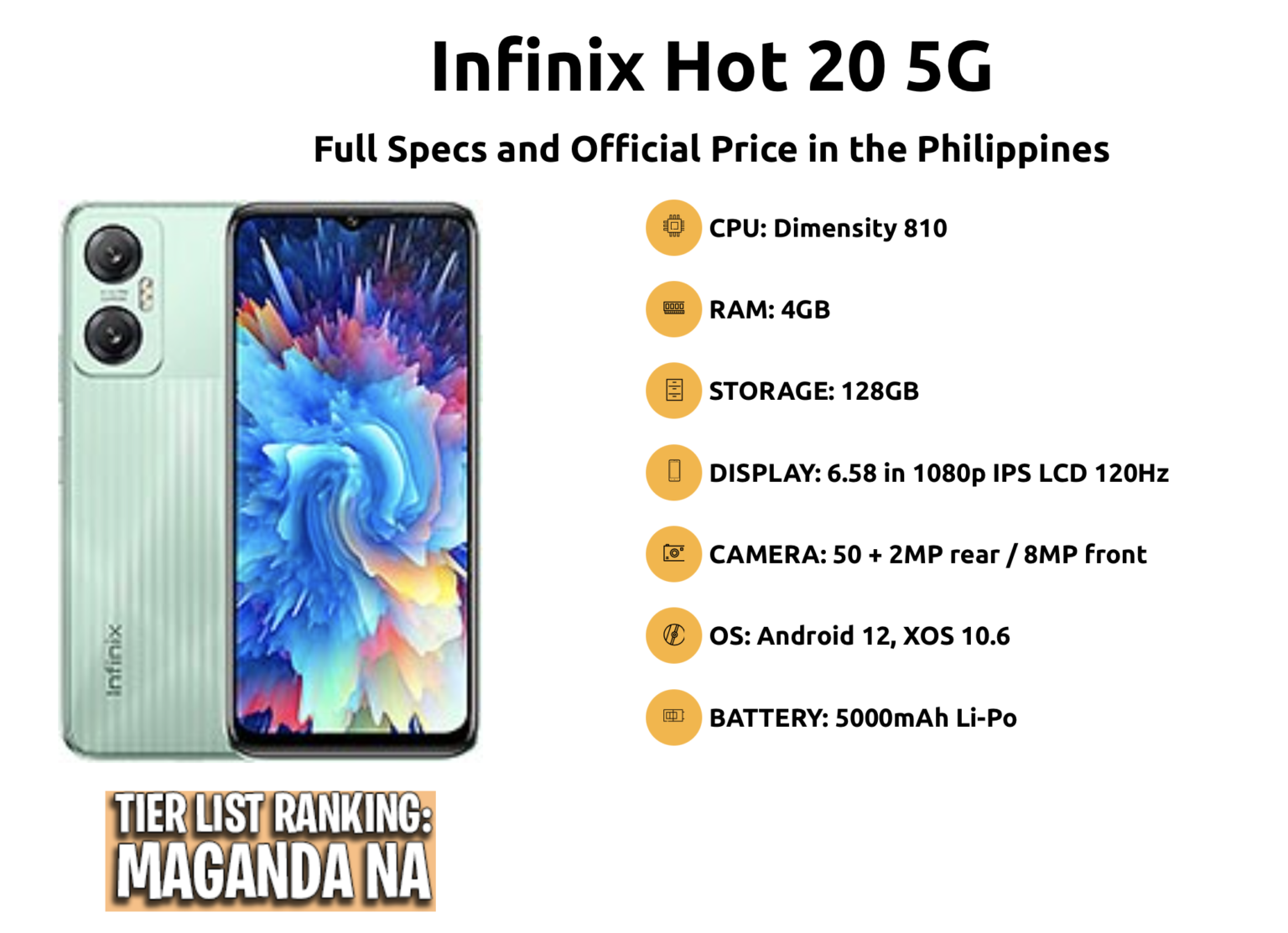Top five 5G phones under 10K in the Philippines - Unbox Diaries