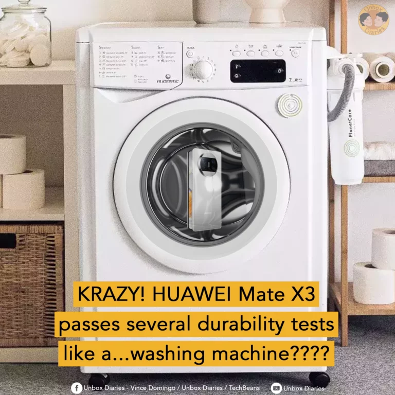KRAZY! HUAWEI Mate X3 passes several durability tests like a...washing ...