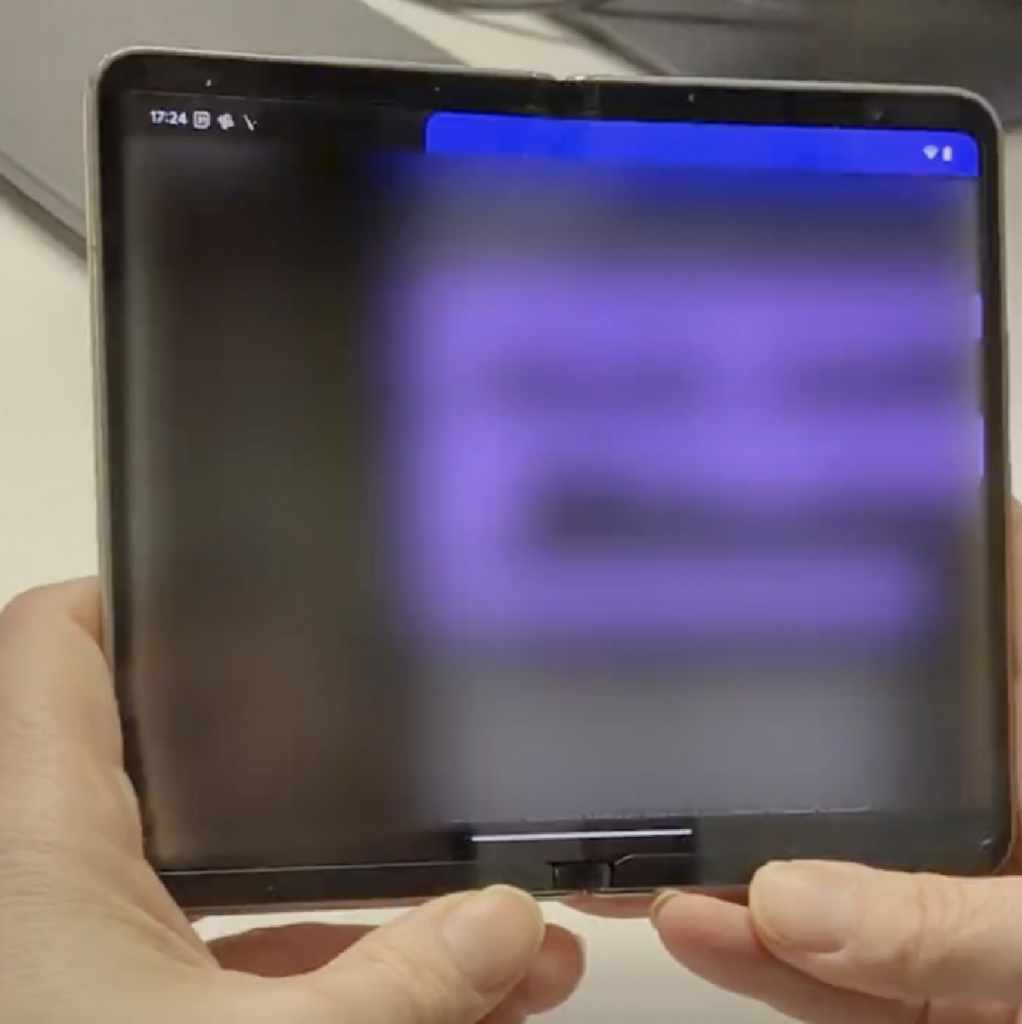 Pixel Fold leaked footage shows how it folds! - Unbox Diaries