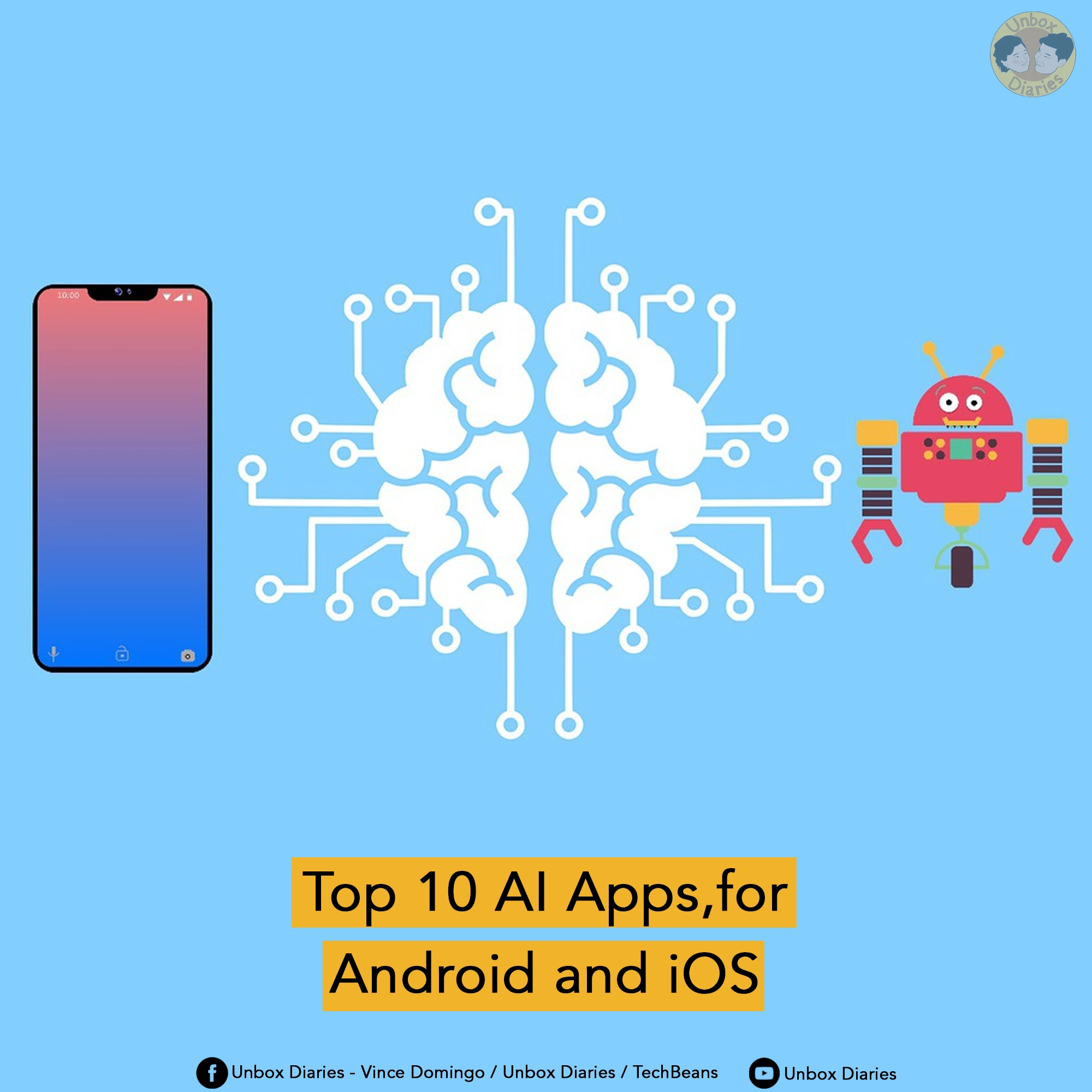Top 10 AI Apps for Android and iOS - Unbox Diaries