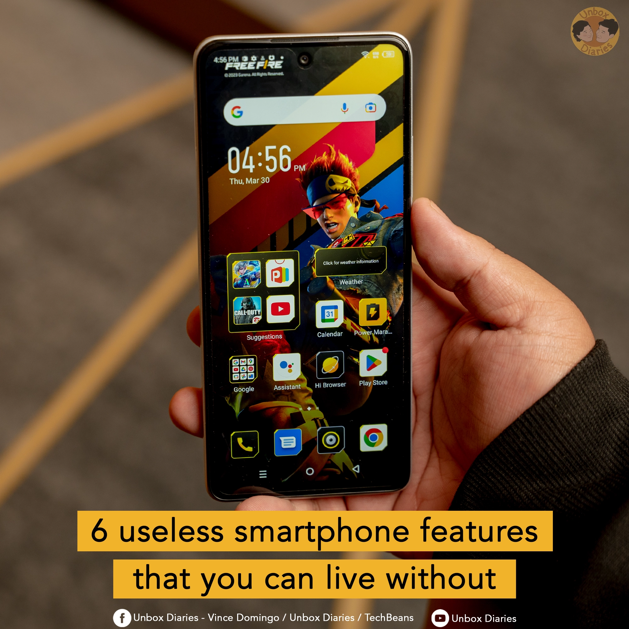 6 useless and unnecessary smartphone features - Unbox Diaries