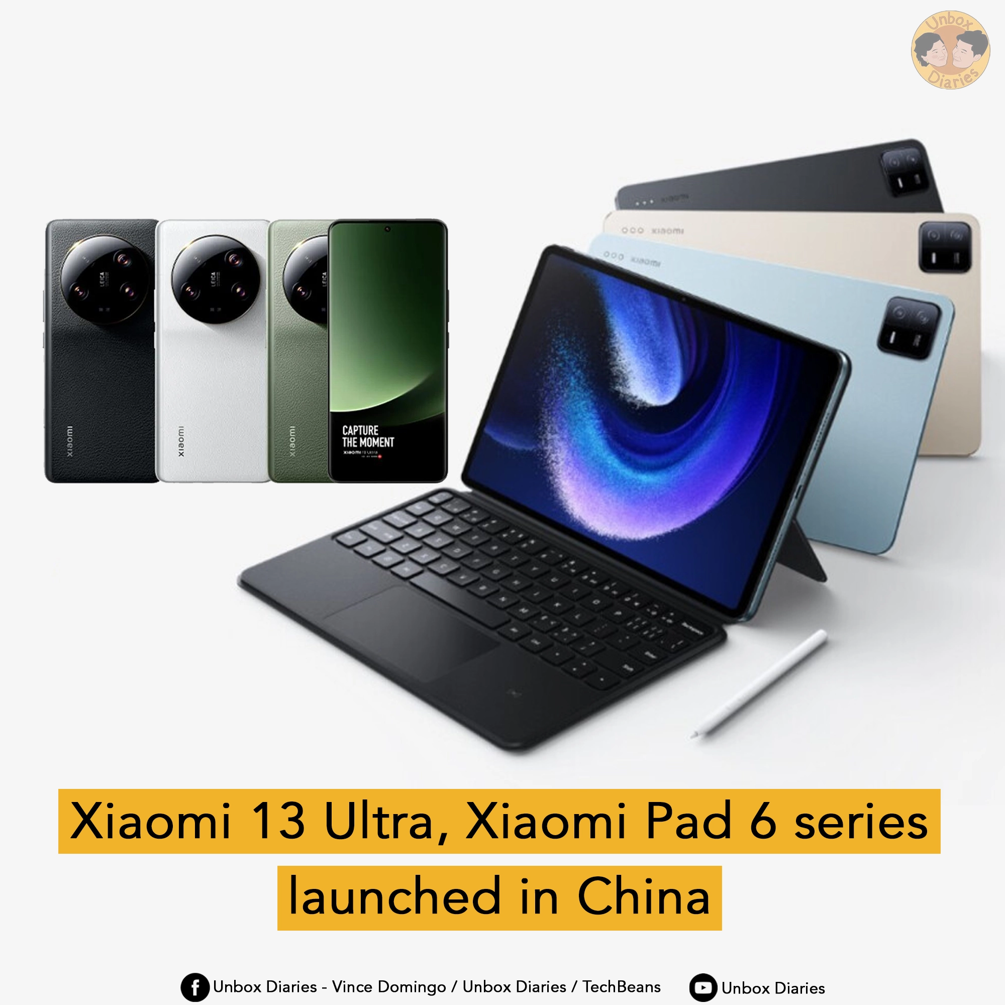 Xiaomi 13 Ultra, Xiaomi Pad 6 series launched in China