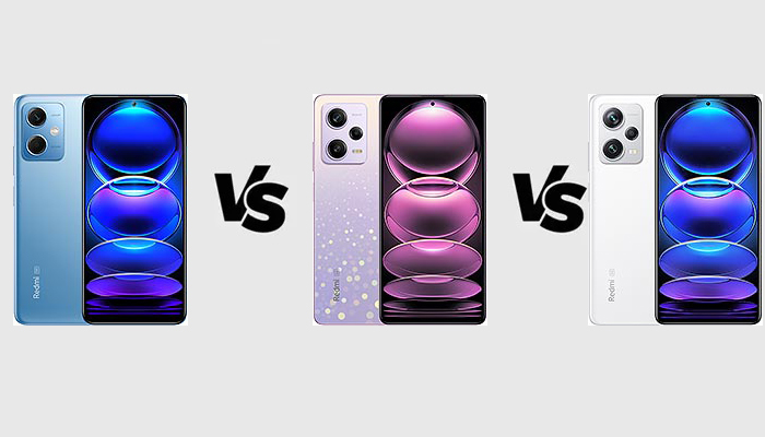 Redmi Note 12 Series comparison - Unbox Diaries