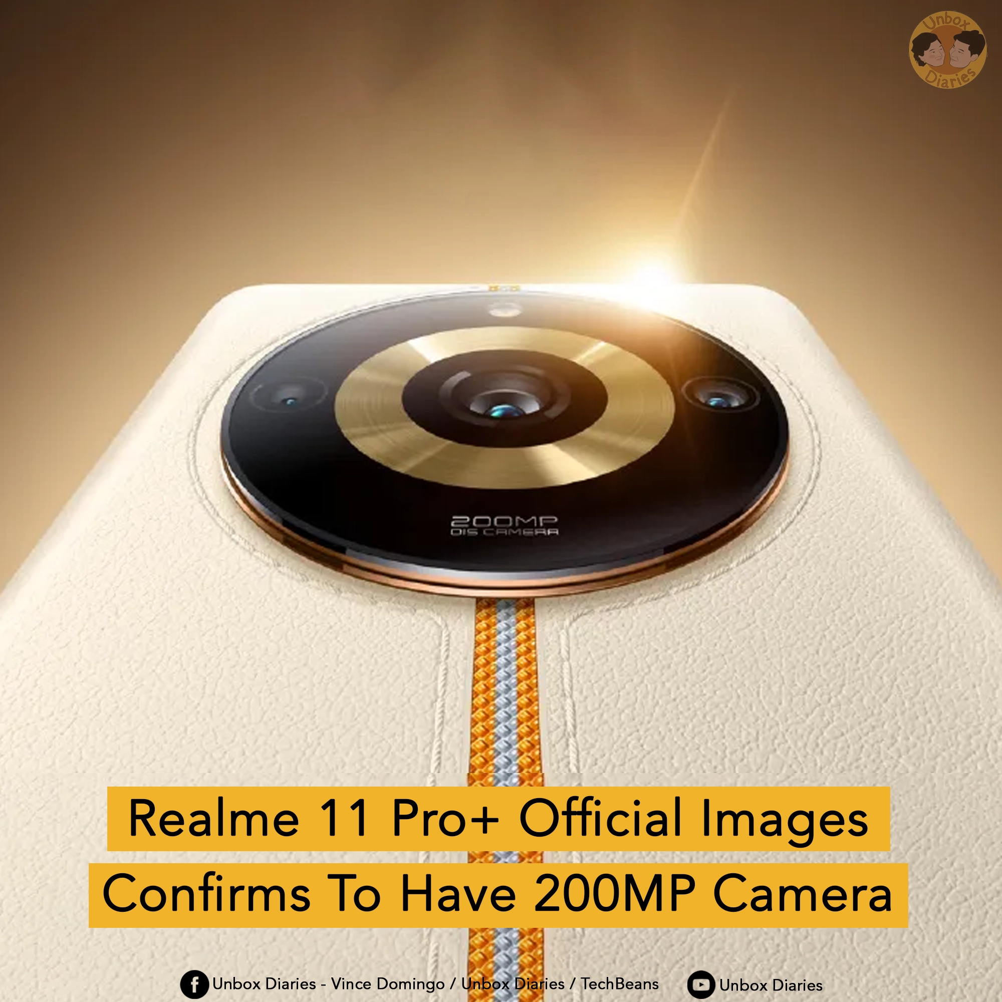 realme 11 Pro+ Images Confirms 200MP Camera