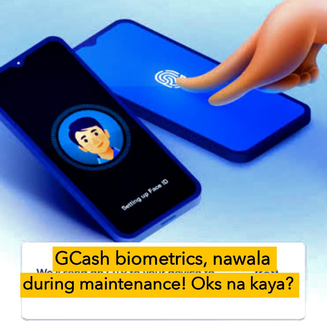 GCash biometric feature missing in GCash - Unbox Diaries