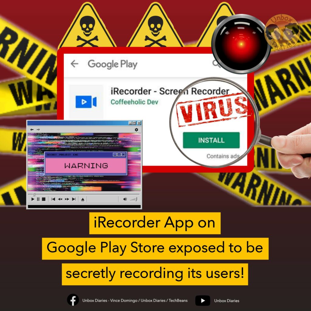 iRecorder App on Google Play Store exposed to be secretly recording ...
