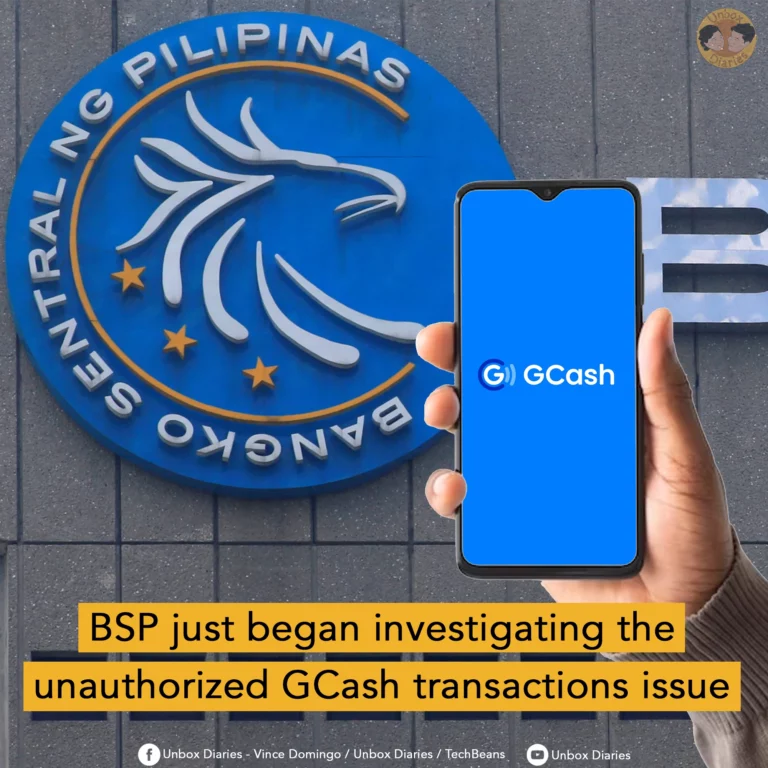 BSP now investigating the unauthorized GCash transactions issue
