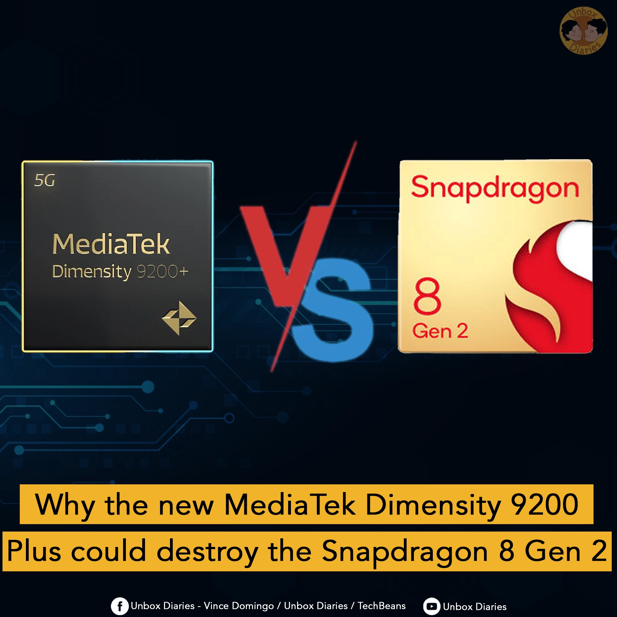 Why the new MediaTek Dimensity 9200 Plus could destroy the Snapdragon 8 Gen 2 - Unbox Diaries