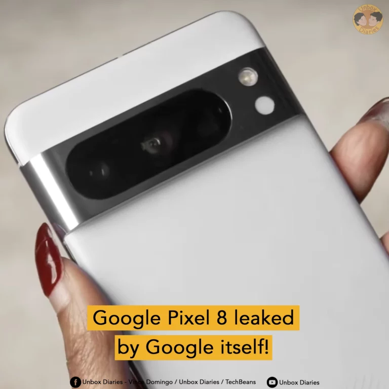 Google Pixel 8 leaked by Google itself! - Unbox Diaries