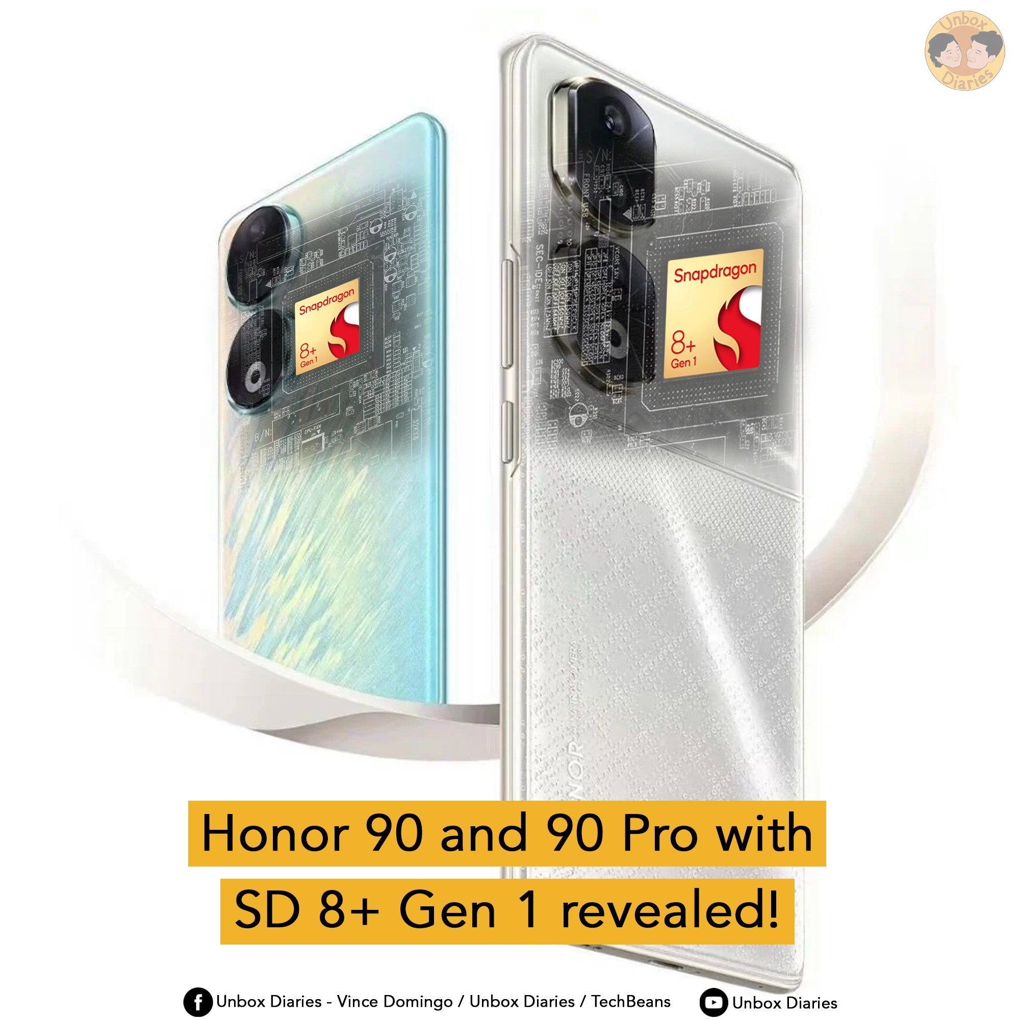 Honor 90 Pro with SD 8+ Gen 1 and 200MP revealed!