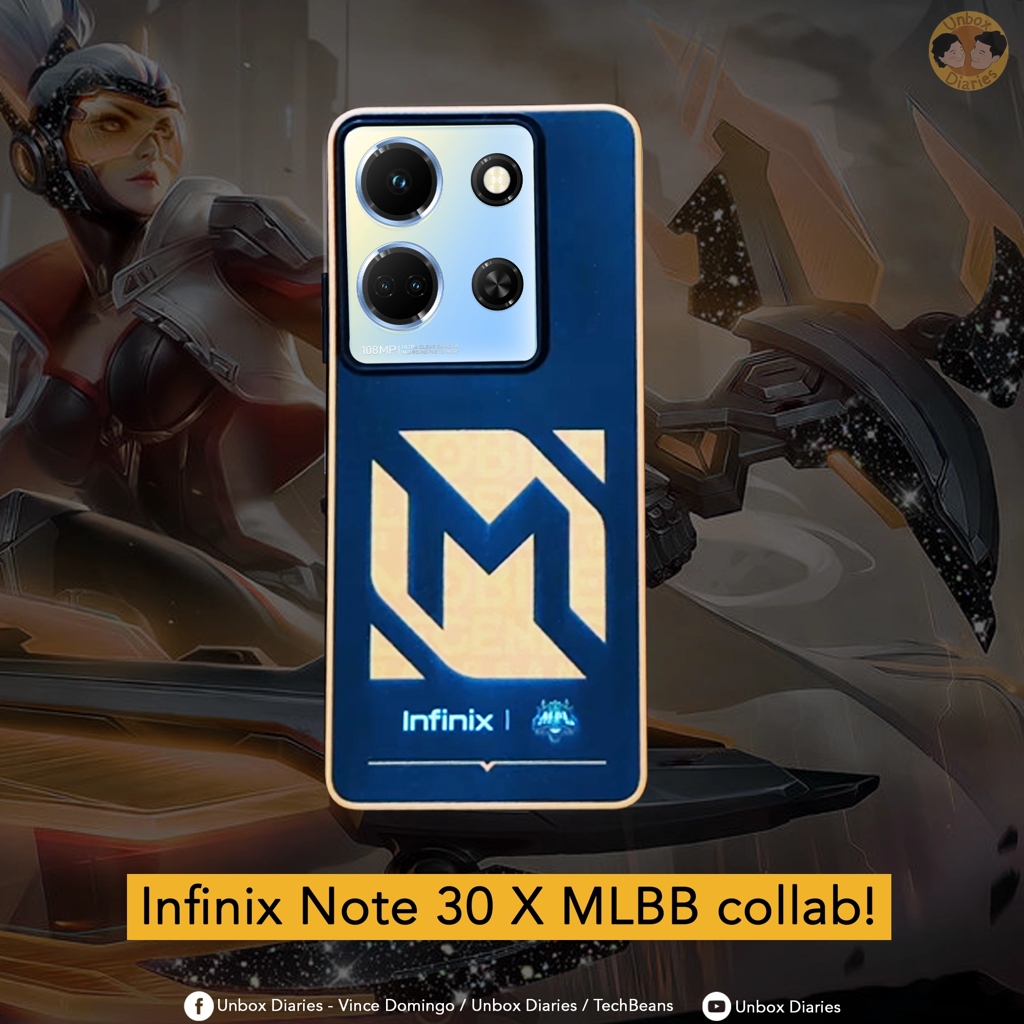 Infinix Note 30 X MLBB collaboration! - Unbox Diaries