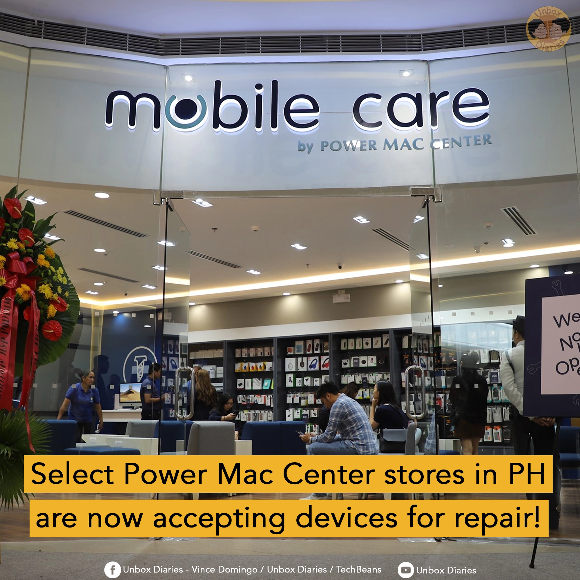 Select Power Mac Center stores in PH are now accepting devices for repair!