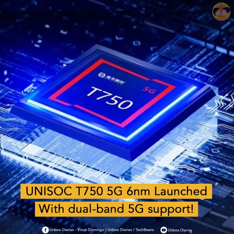 UNISOC T750 5G 6nm Launched With dual-band 5G support!