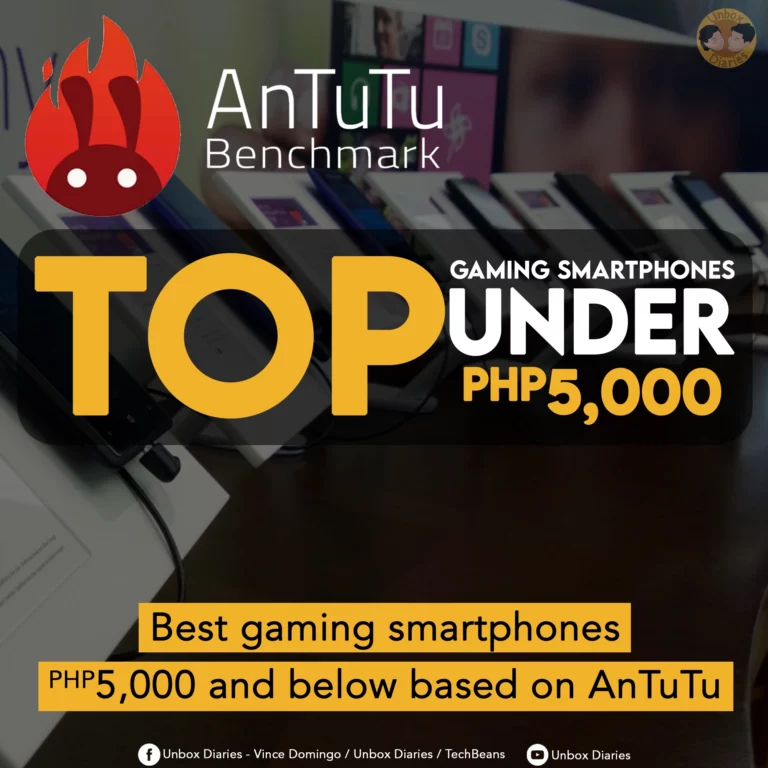 Best gaming smartphones under Php 5K based on AnTuTu