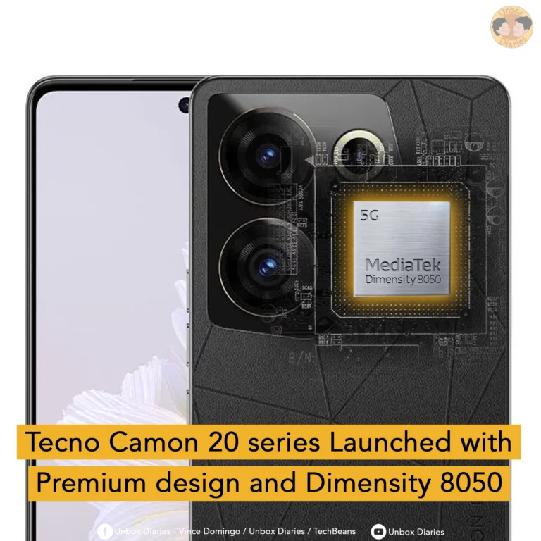 Tecno Camon 20 series Launched with Premium design and Dimensity 8050