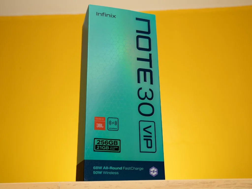 Infinix NOTE 30 VIP Unboxing and First Impressions: A stylist head turner!