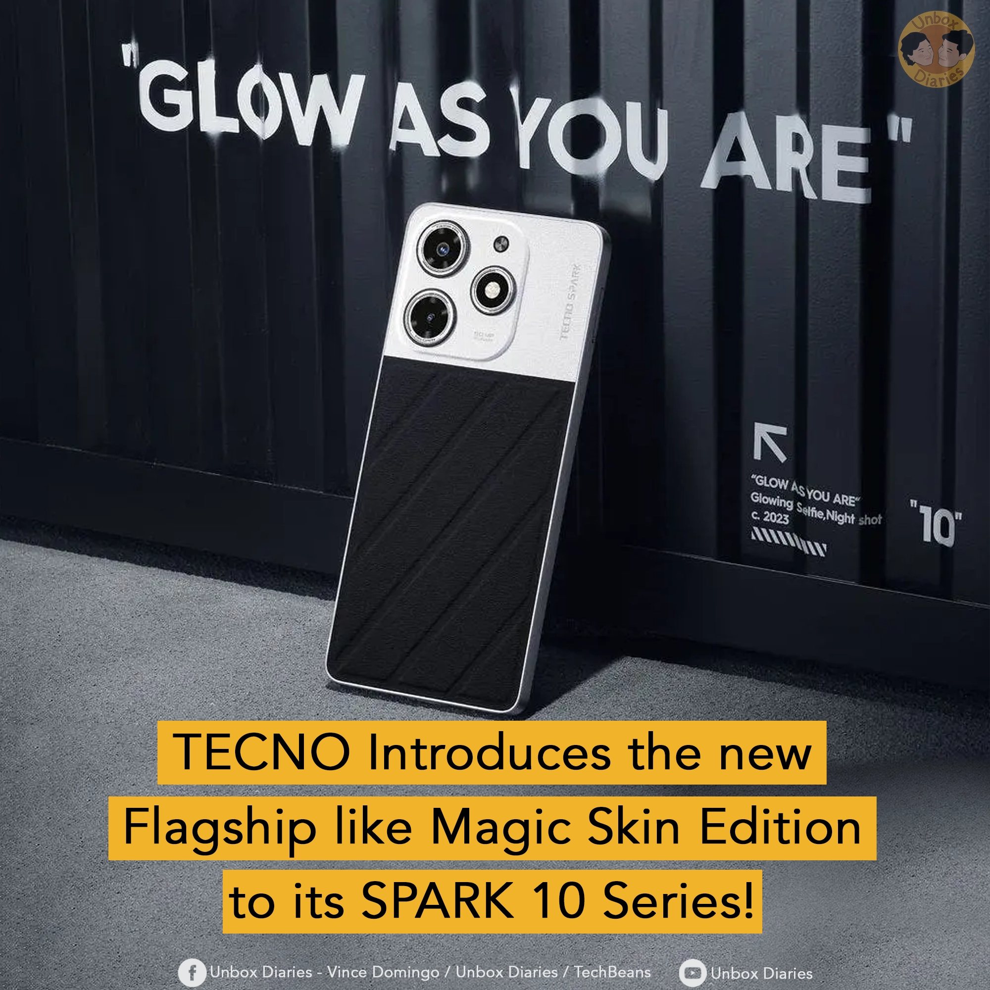 TECNO Introduces the new Flagship like Magic Skin Edition to its SPARK 10 Series! - Unbox Diaries