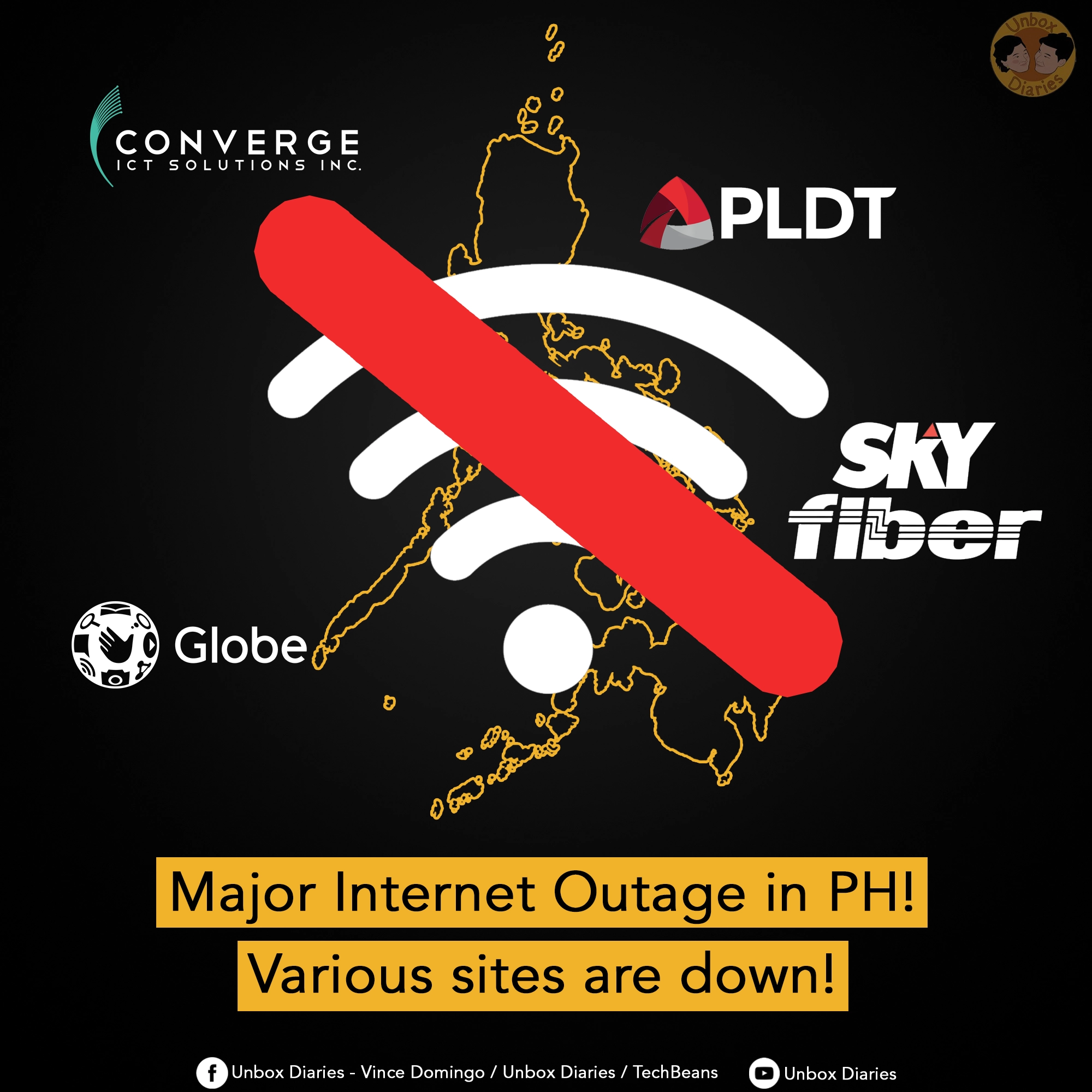 Major Internet Outage in the Philippines! Various sites are down ...