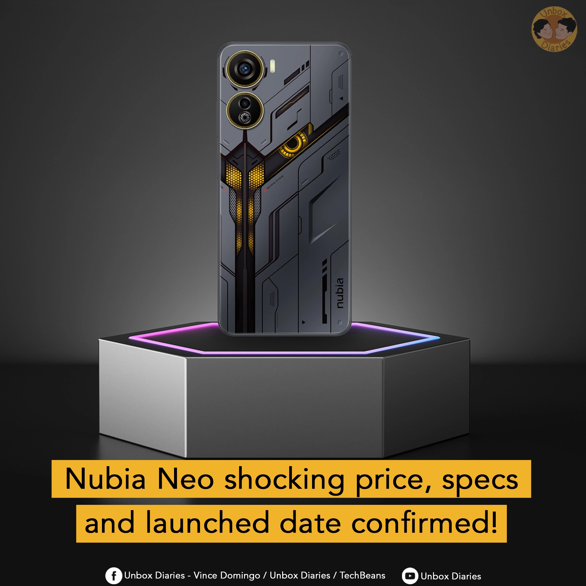 Nubia Neo expected price, specs and launched date revealed! - Unbox Diaries