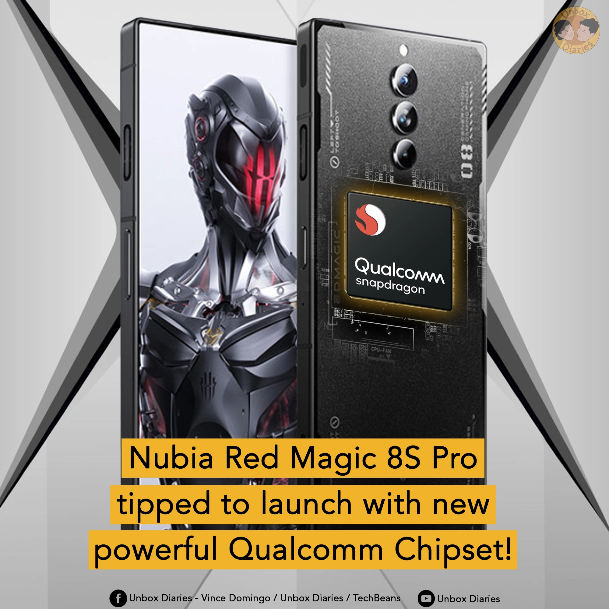 Red Magic 8S Pro Snapdragon 8 Plus Gen 2 confirmed!