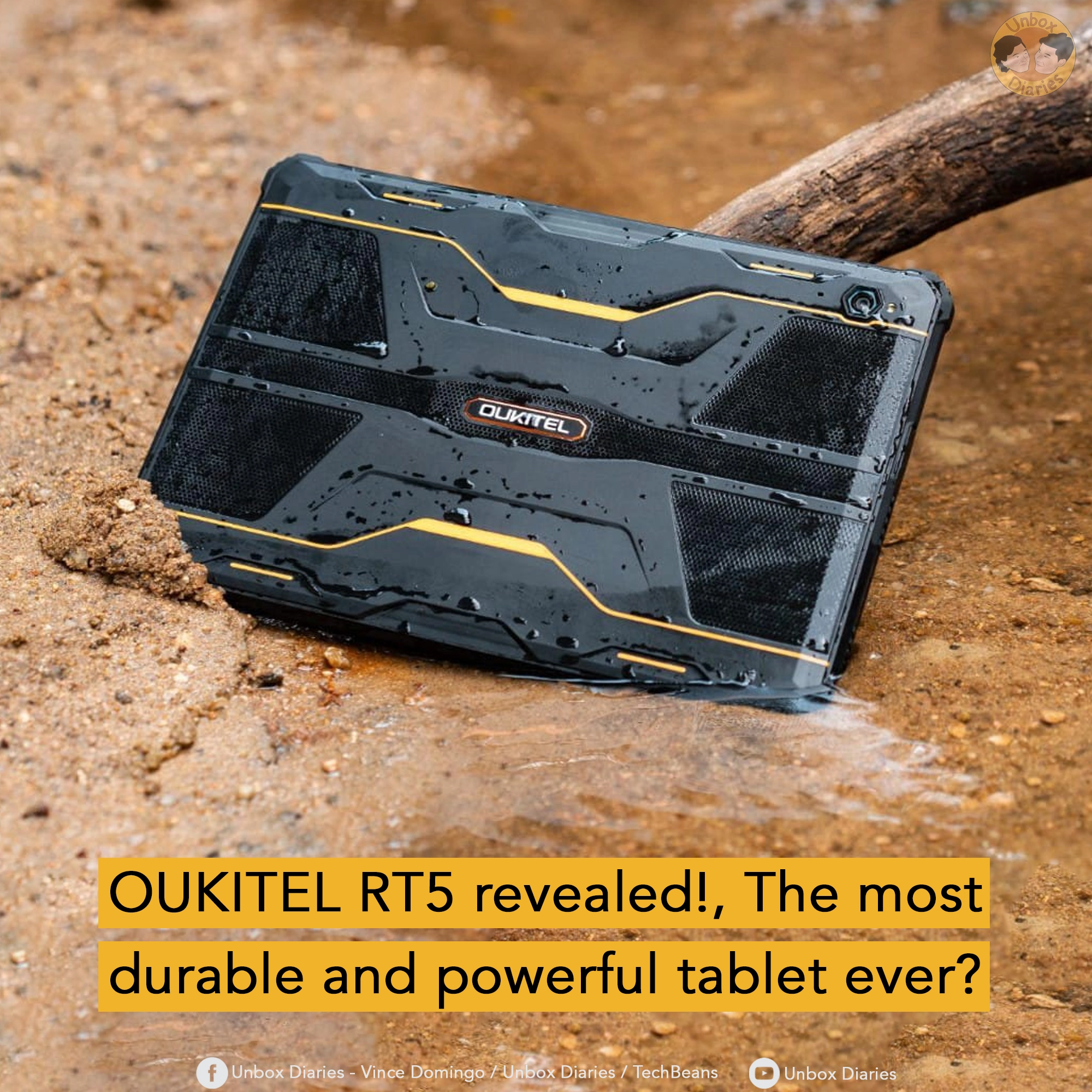 OUKITEL RT5 revealed!: The most durable and powerful tablet ever?