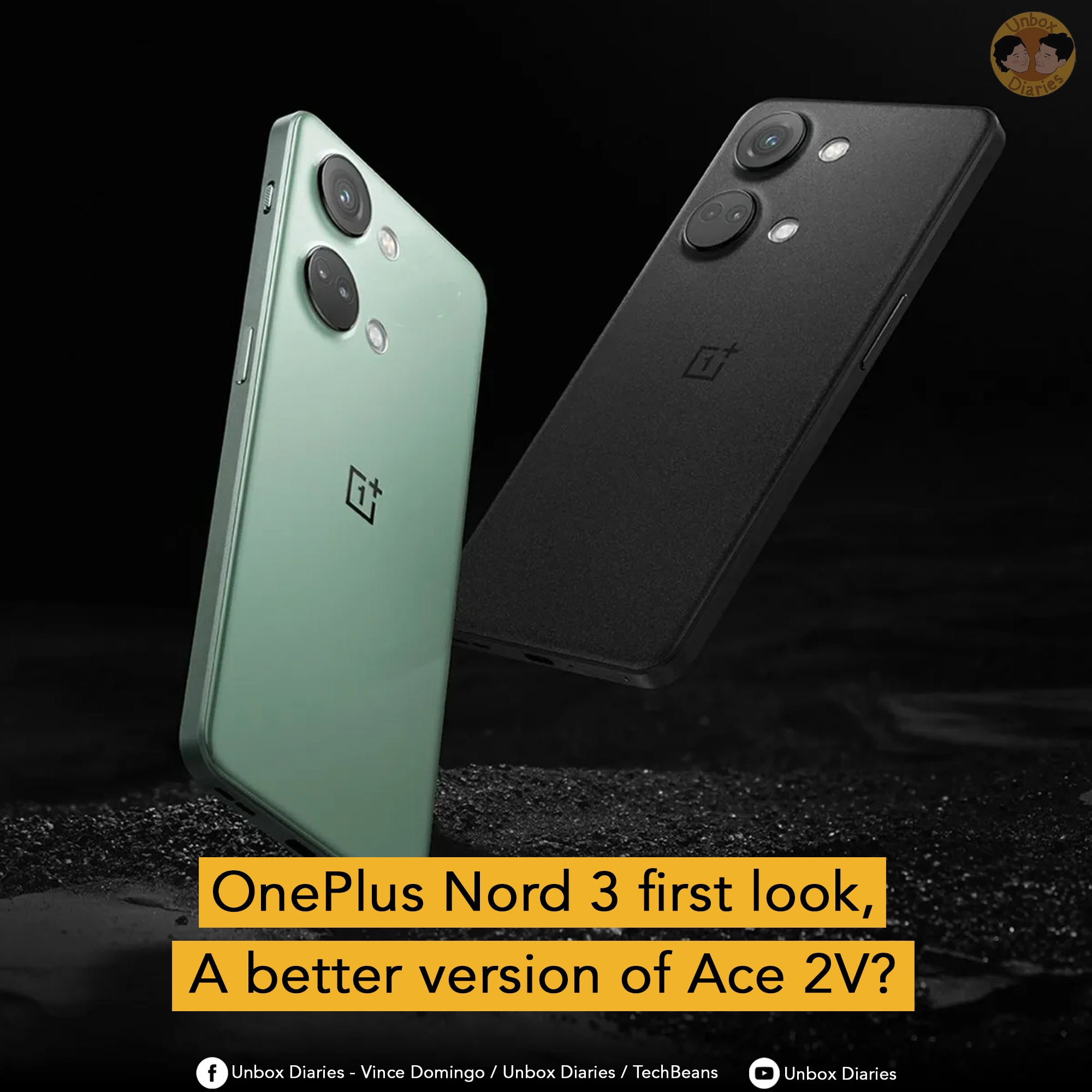 OnePlus Nord 3 official renders leaked! A better version of Ace 2V?