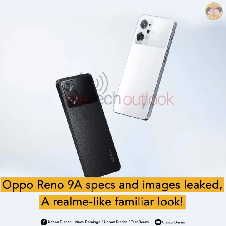 Oppo Reno 9A specs and images leaked: A realme-like familiar look!