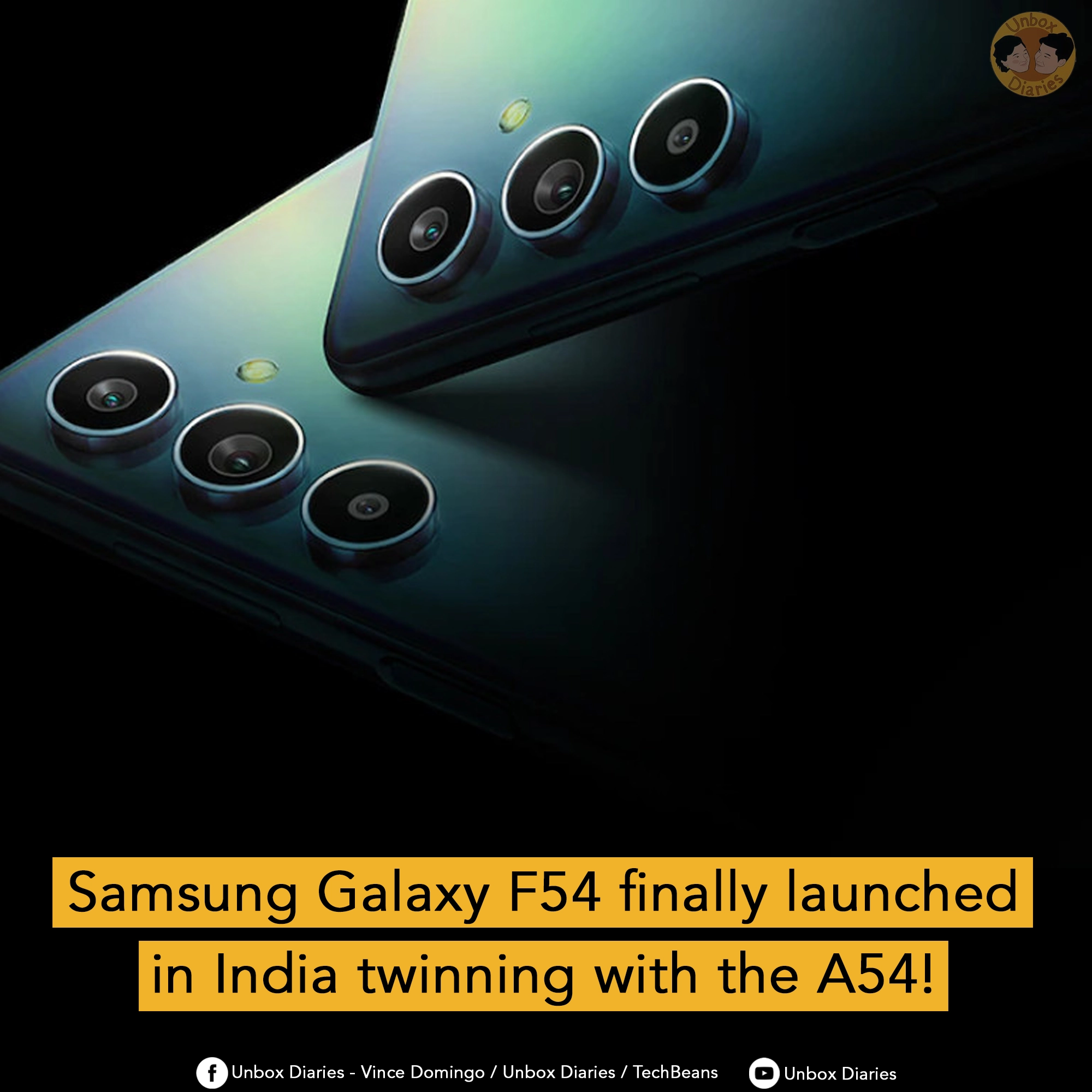 Samsung Galaxy F54 finally launched in India twinning with the A54!
