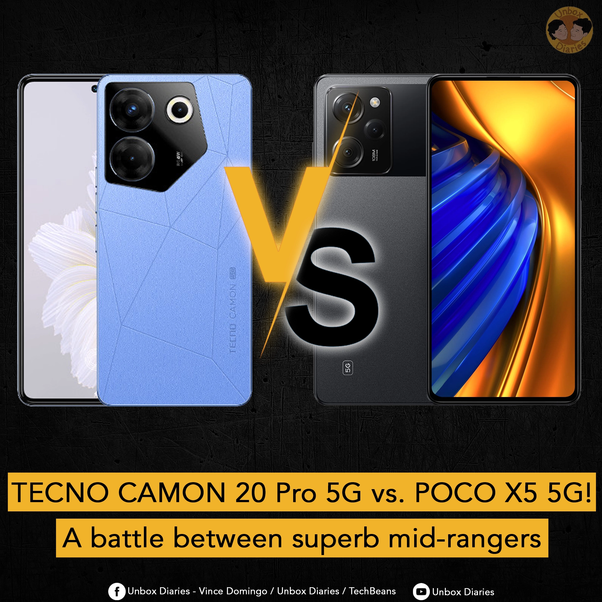 TECNO CAMON 20 Pro 5G vs. POCO X5 5G! - A battle between superb mid ...