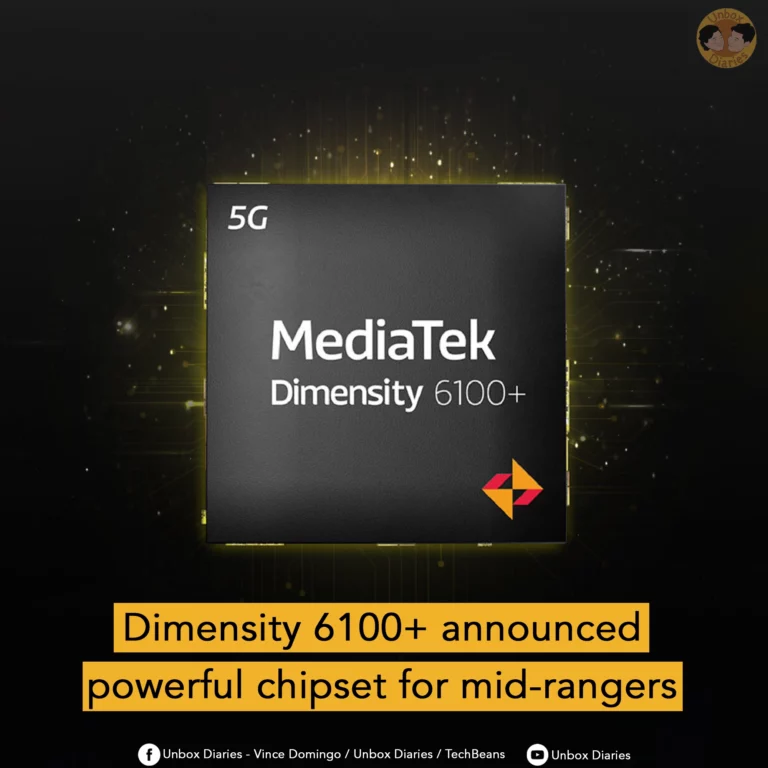 Dimensity 6100+ mid-ranger chipset announced - Unbox Diaries