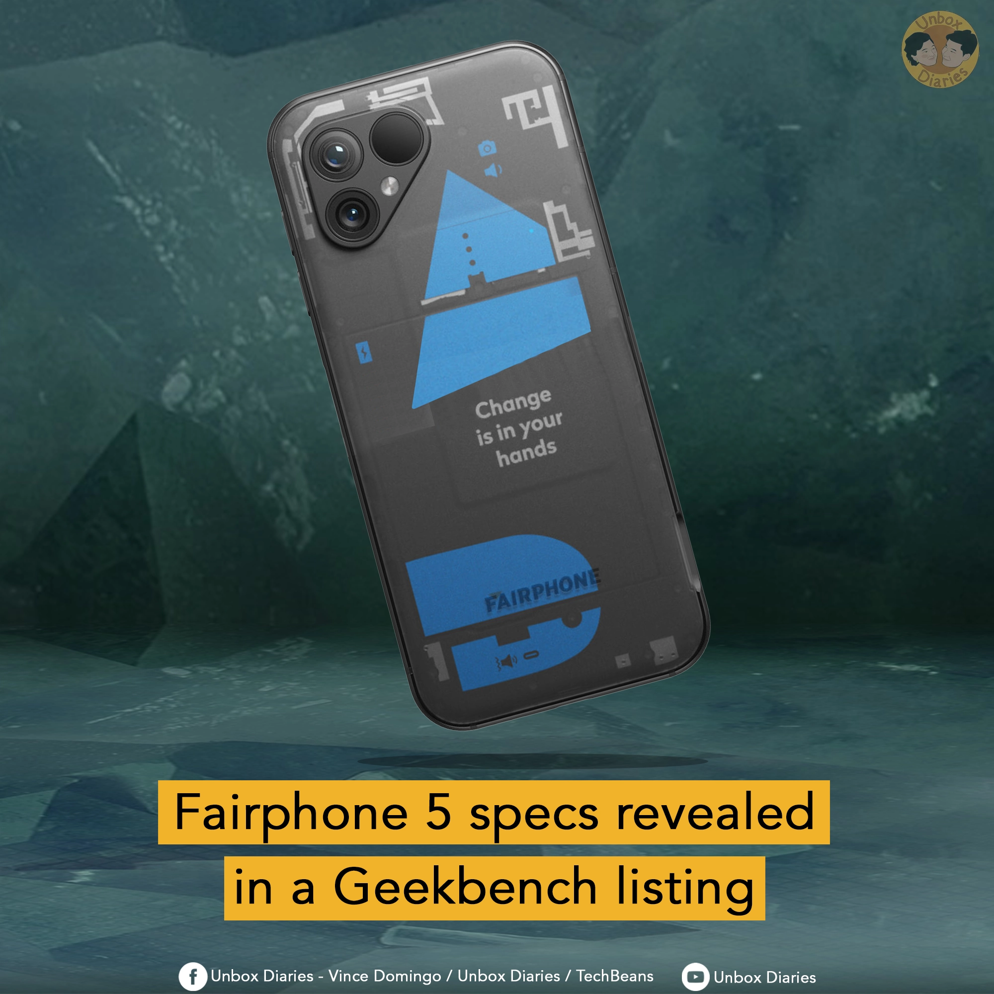 Fairphone 5 specs revealed in a Geekbench listing - Unbox Diaries