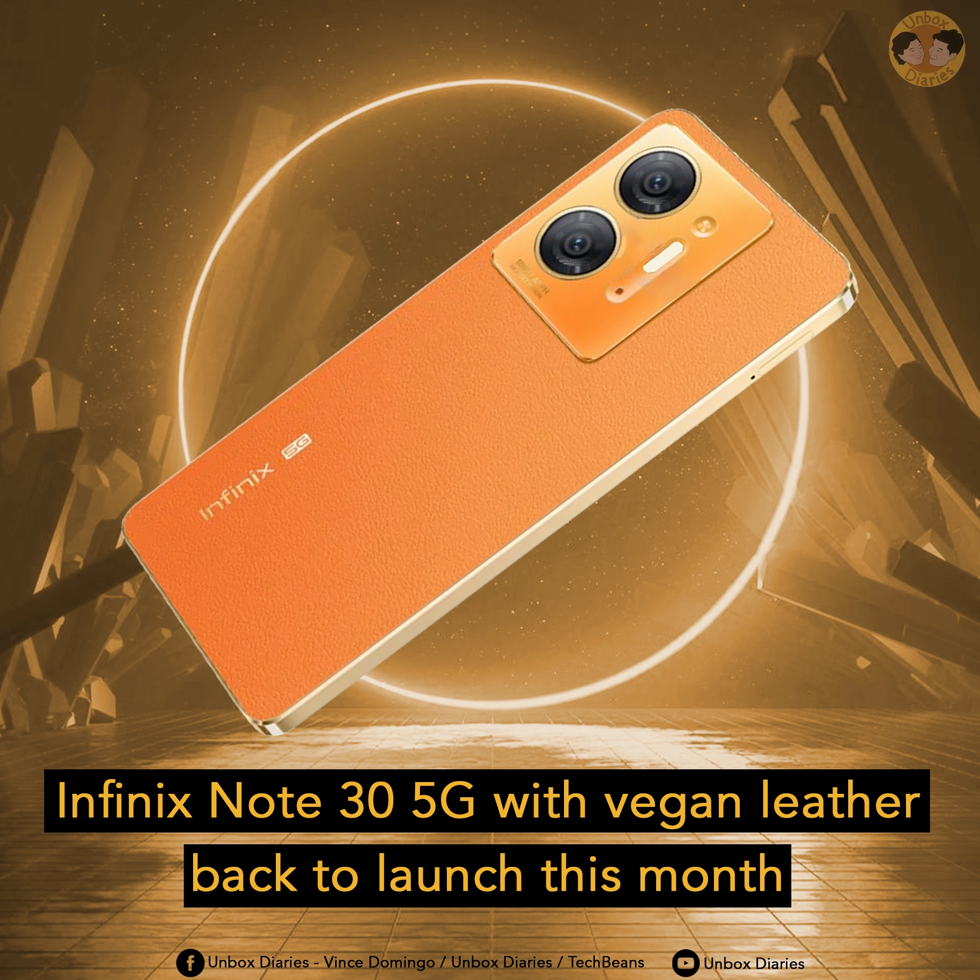 Infinix Hot 30 5G Vegan Leather Edition to launch on July 14 - Unbox ...