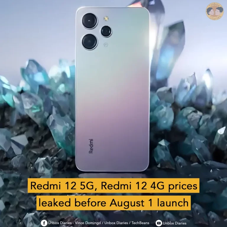 Redmi 12 5G, Redmi 12 4G priced leaked before August 1 launch - Unbox ...