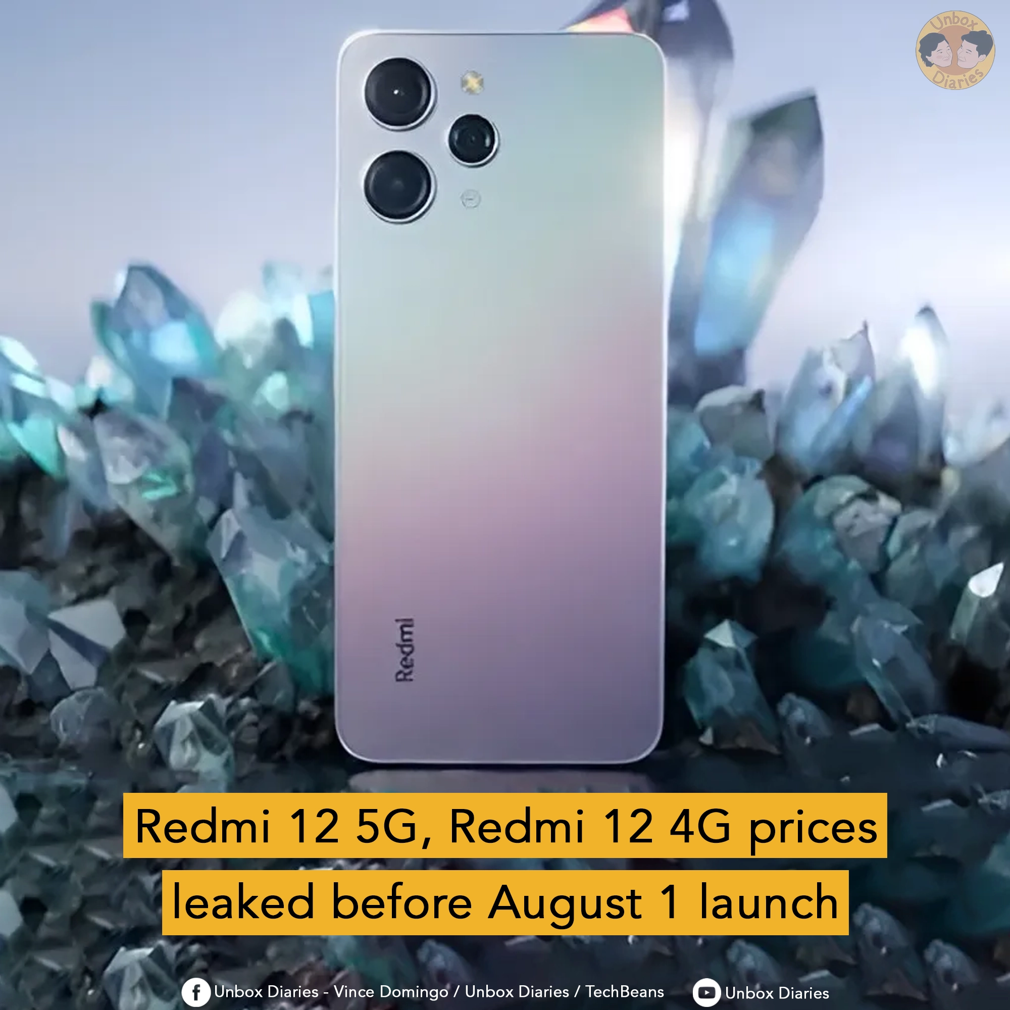 Redmi 12 5G, Redmi 12 4G priced leaked before August 1 launch - Unbox ...